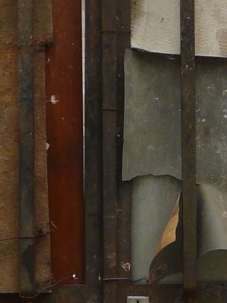 old black metal doors 0109 - Texturelib